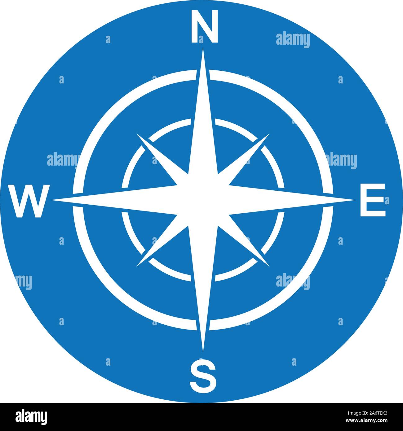 Compass logo and icon symbol vector Stock Vector Image & Art - Alamy