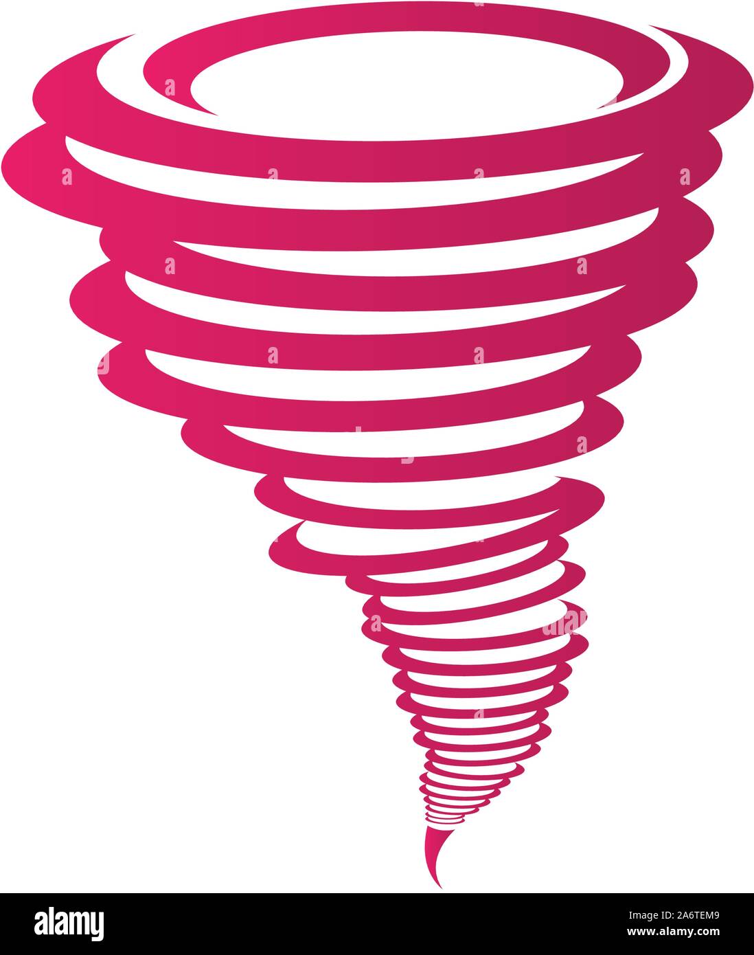 Colorful Tornado Logo