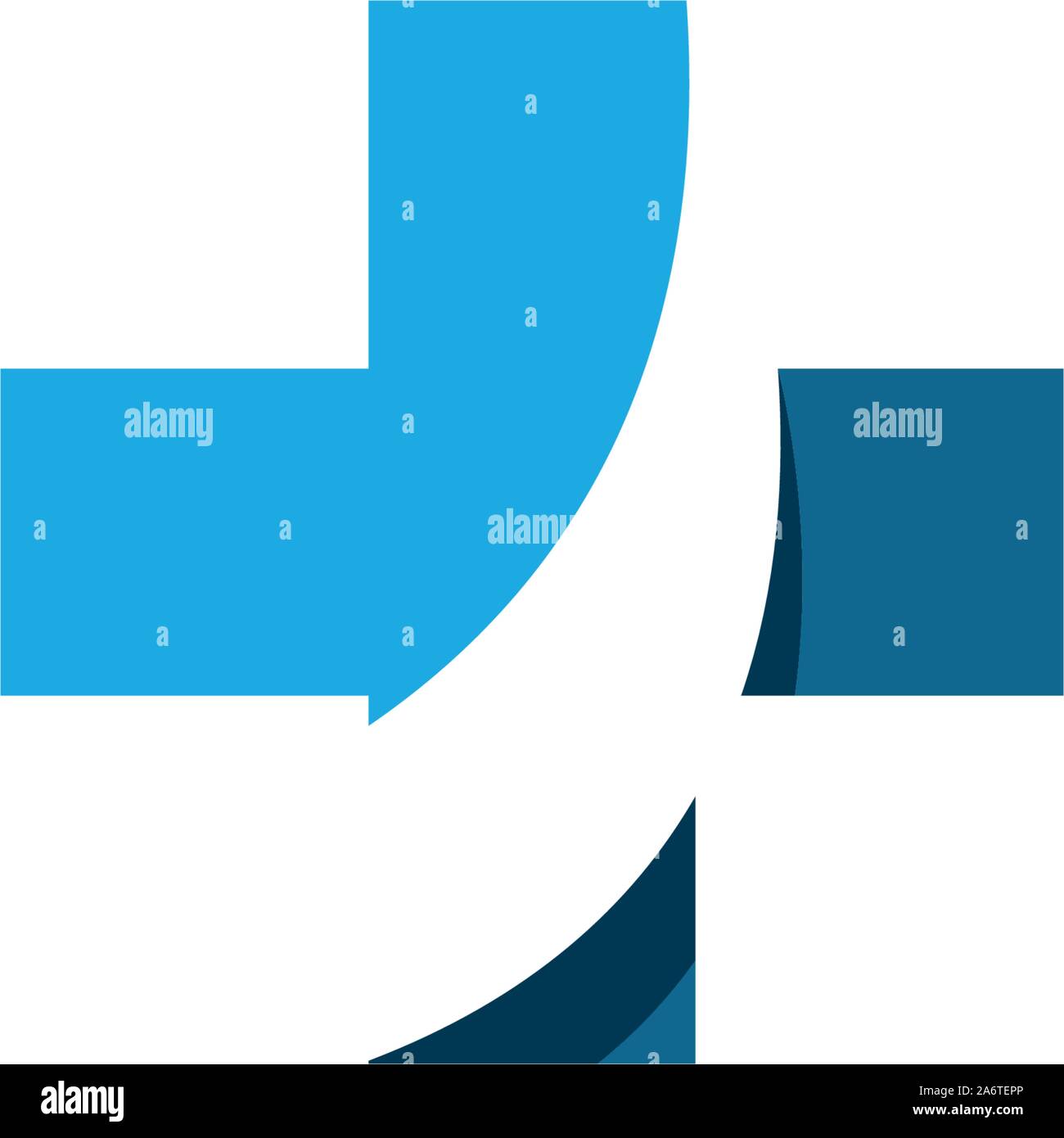 cross hospital logo and symbol Stock Vector Image & Art - Alamy