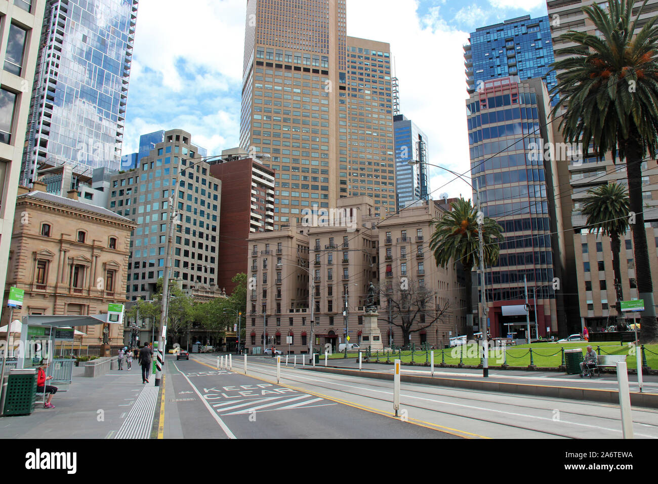 Skyline melbourne australien hi-res stock photography and images - Alamy