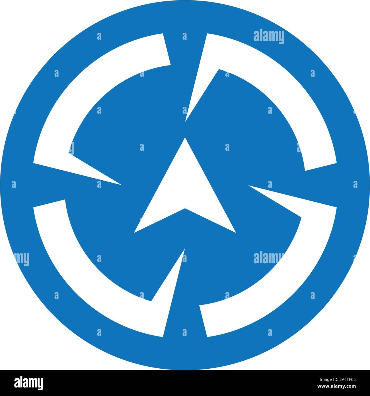 Compass logo and icon symbol vector Stock Vector Image & Art - Alamy