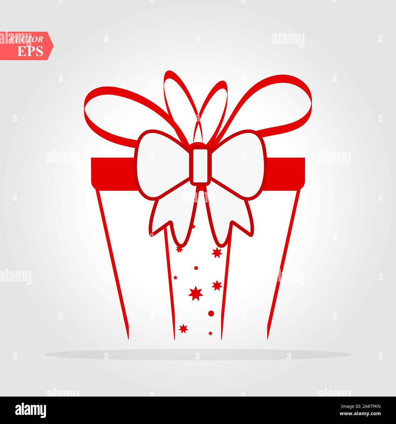 Gift logo sign Stock Vector Images - Alamy