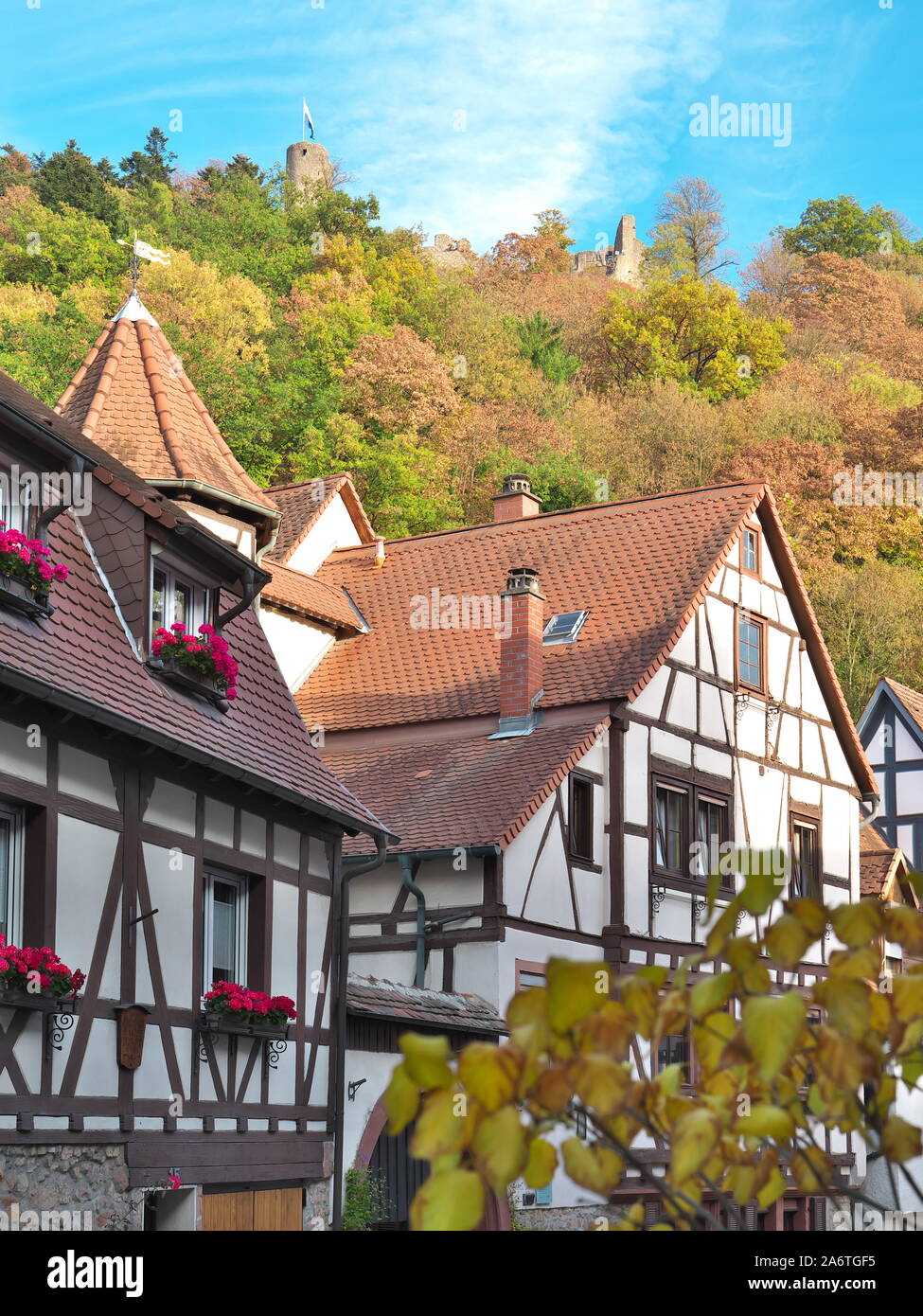 Castle Old Weinheim Germany High Resolution Stock Photography and ...