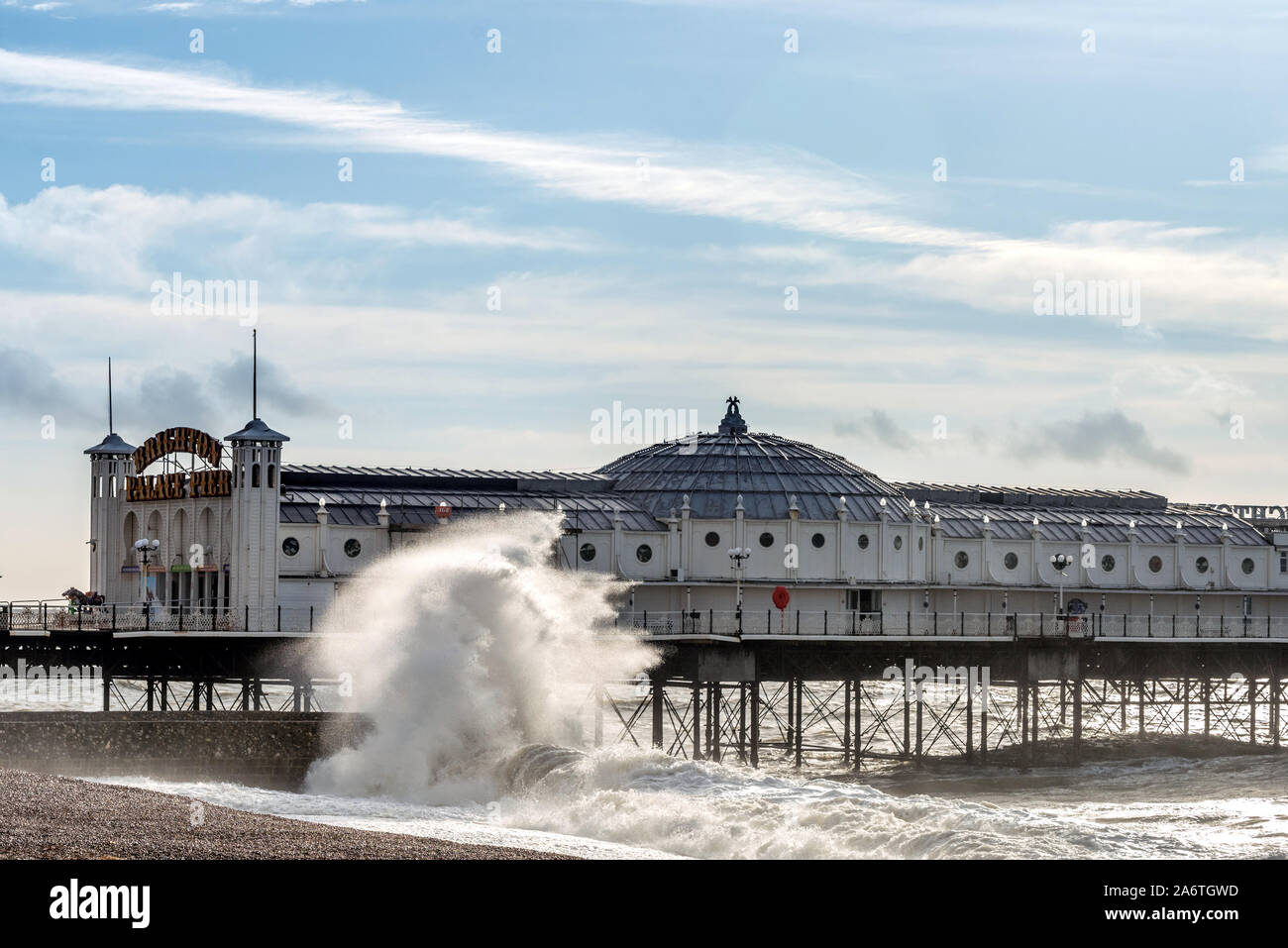 High tide on the beach hi-res stock photography and images - Alamy