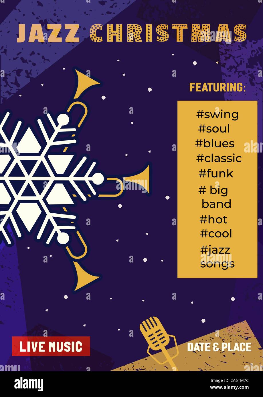 Poster advertising musical Stock Vector Images - Alamy