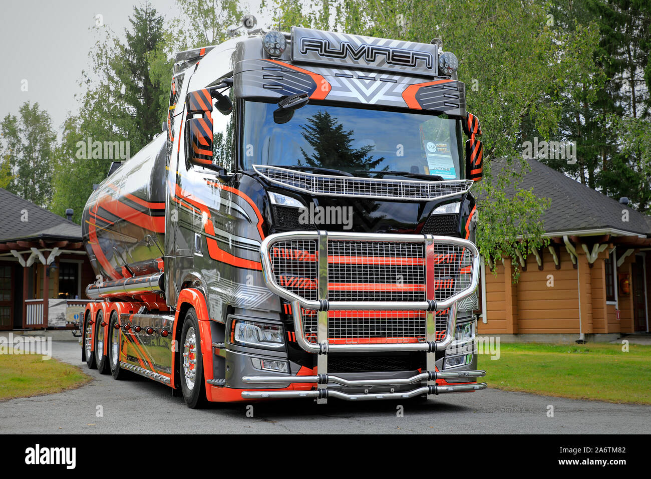Scania truck hi-res stock photography and images - Alamy