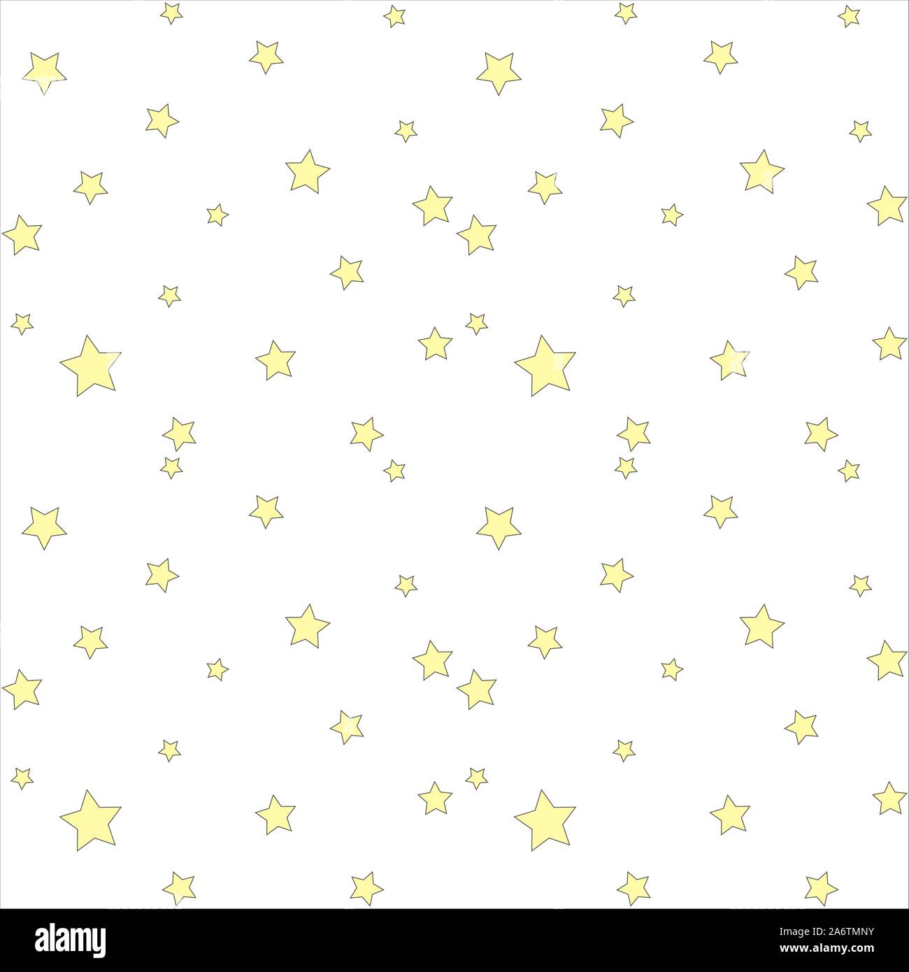 Seamless pattern with simple stars. Great for wall art design, gift ...