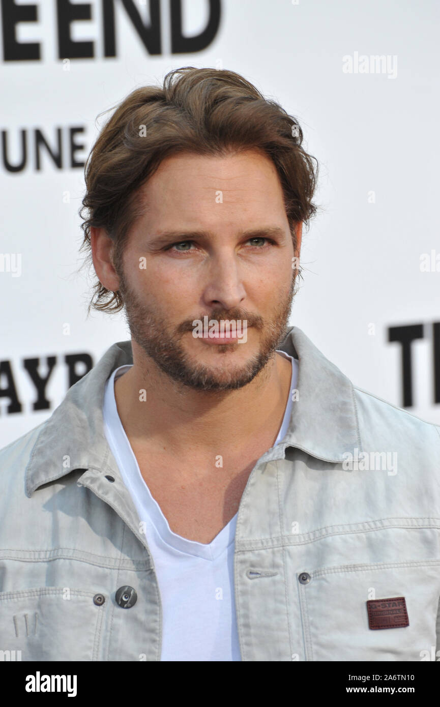 LOS ANGELES, CA. June 03, 2013: Peter Facinelli at the world premiere ...