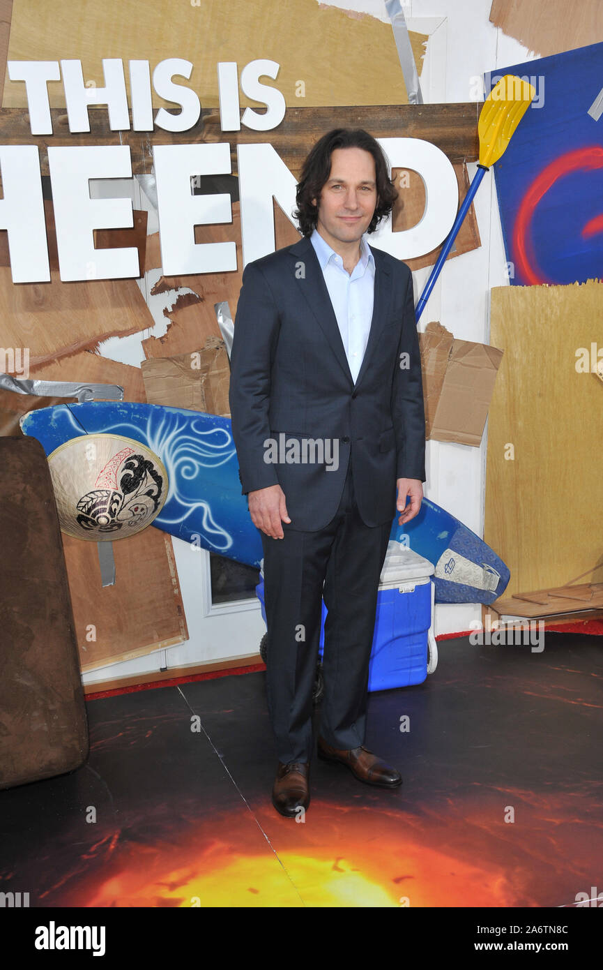 LOS ANGELES, CA. June 03, 2013: Paul Rudd at the world premiere of his ...