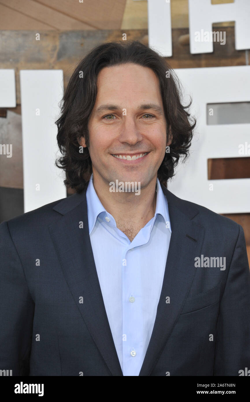 LOS ANGELES, CA. June 03, 2013: Paul Rudd at the world premiere of his ...