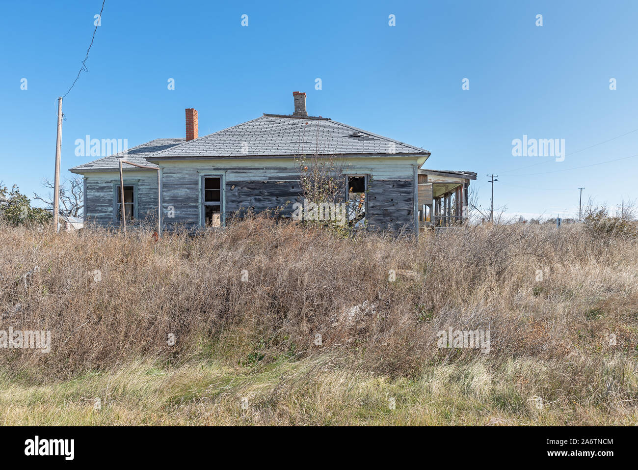Abandoned Building in Angora, Nebraska, USA Stock Photo - Alamy