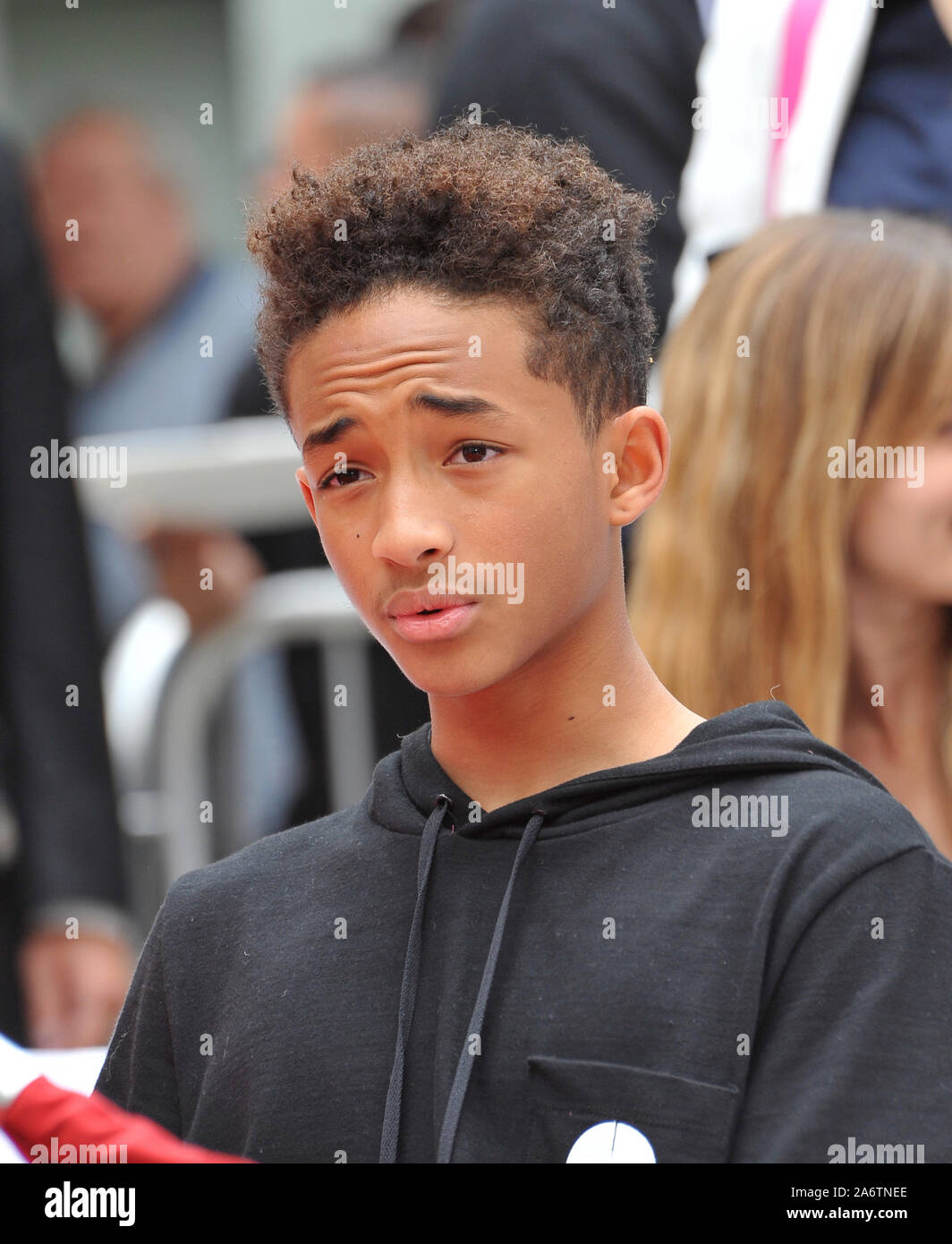 LOS ANGELES, CA. June 06, 2013: Jaden Smith, son of Will Smith & Jada ...