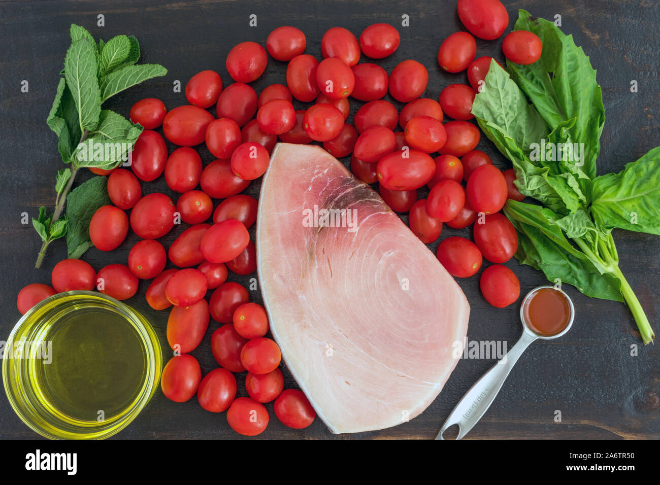 Basil mint oil hi-res stock photography and images - Alamy