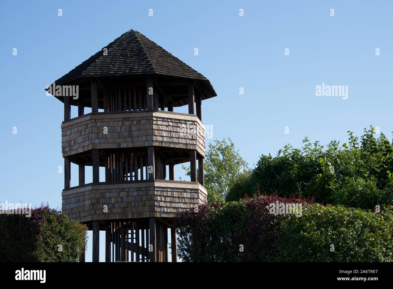 Wooden observation platform structure hi-res stock photography and ...