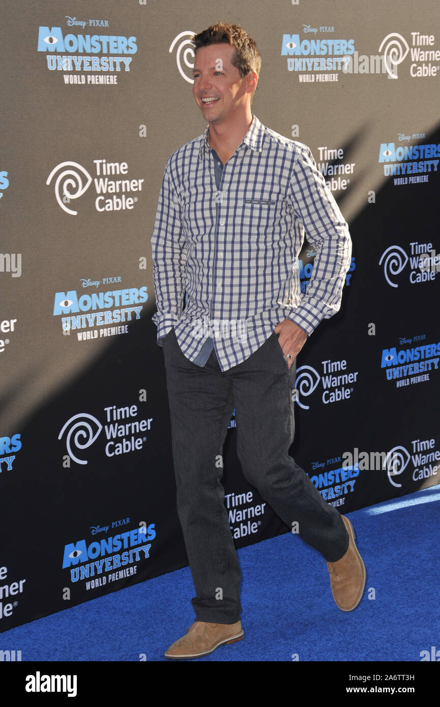 LOS ANGELES, CA. June 17, 2013: Sean Hayes at the world premiere of his ...