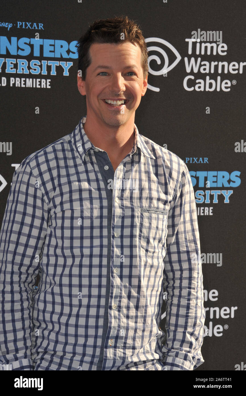 LOS ANGELES, CA. June 17, 2013: Sean Hayes at the world premiere of his ...