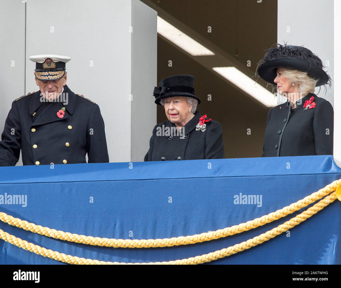 Watching the remembrance sunday ceremony at the cenotaph in london hi ...