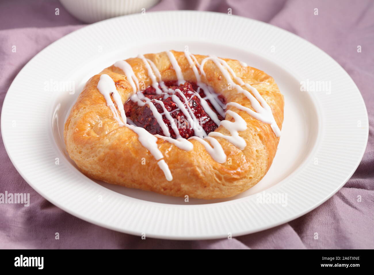 Danish pastry jam hi-res stock photography and images - Alamy