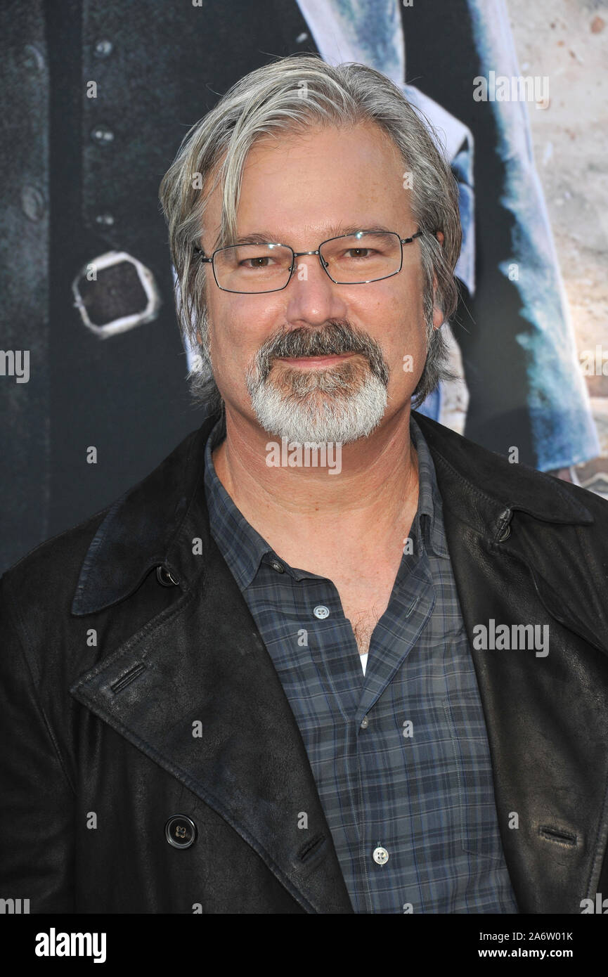 LOS ANGELES, CA. June 22, 2013: Director Gore Verbinski at the world ...