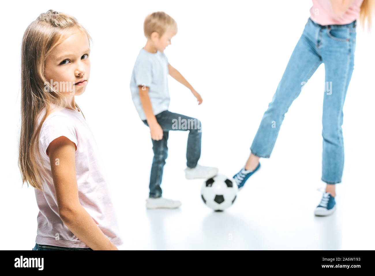 Child Sad Football High Resolution Stock Photography and Images - Alamy