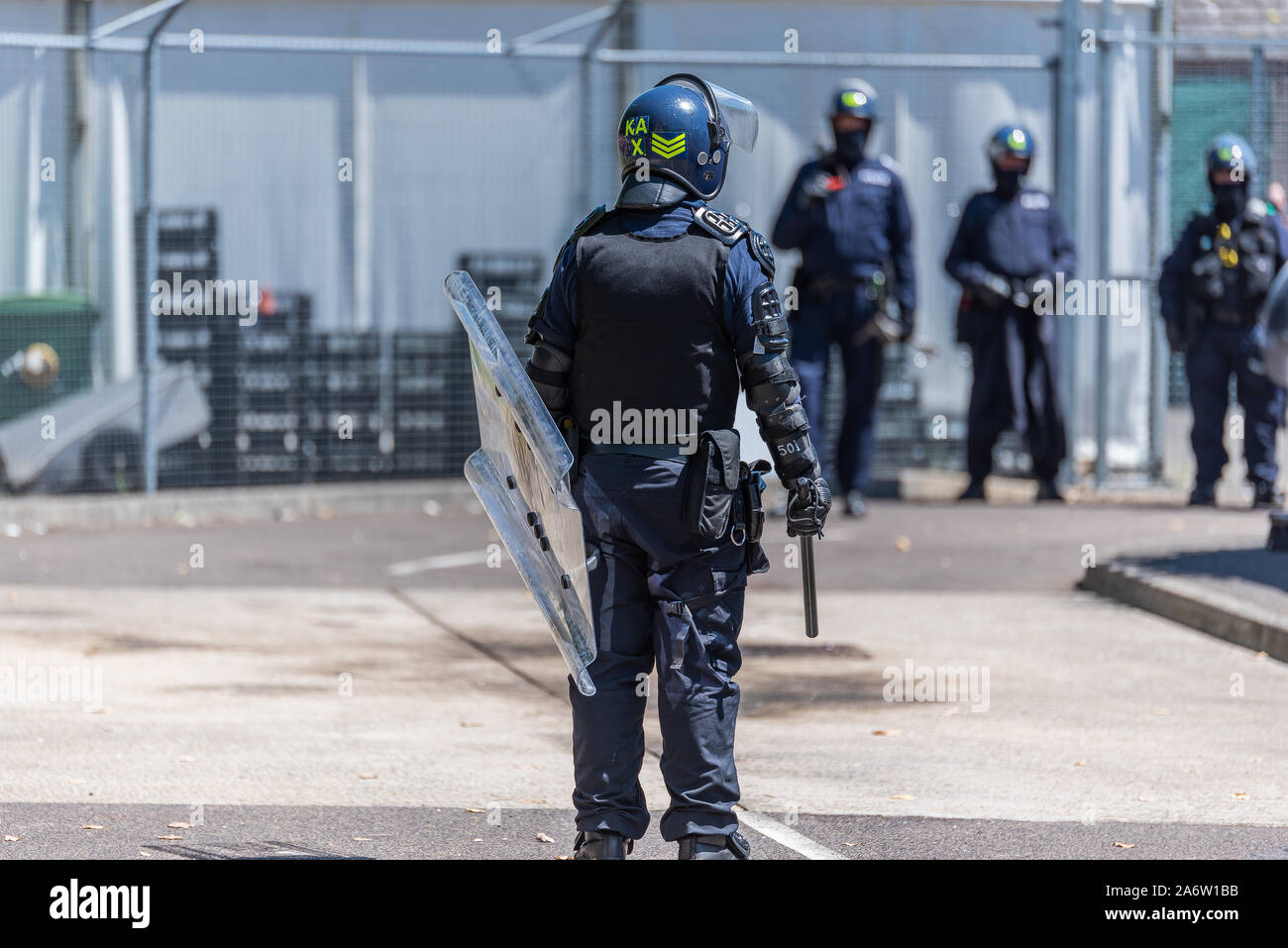 Anti riot unit hi-res stock photography and images - Alamy