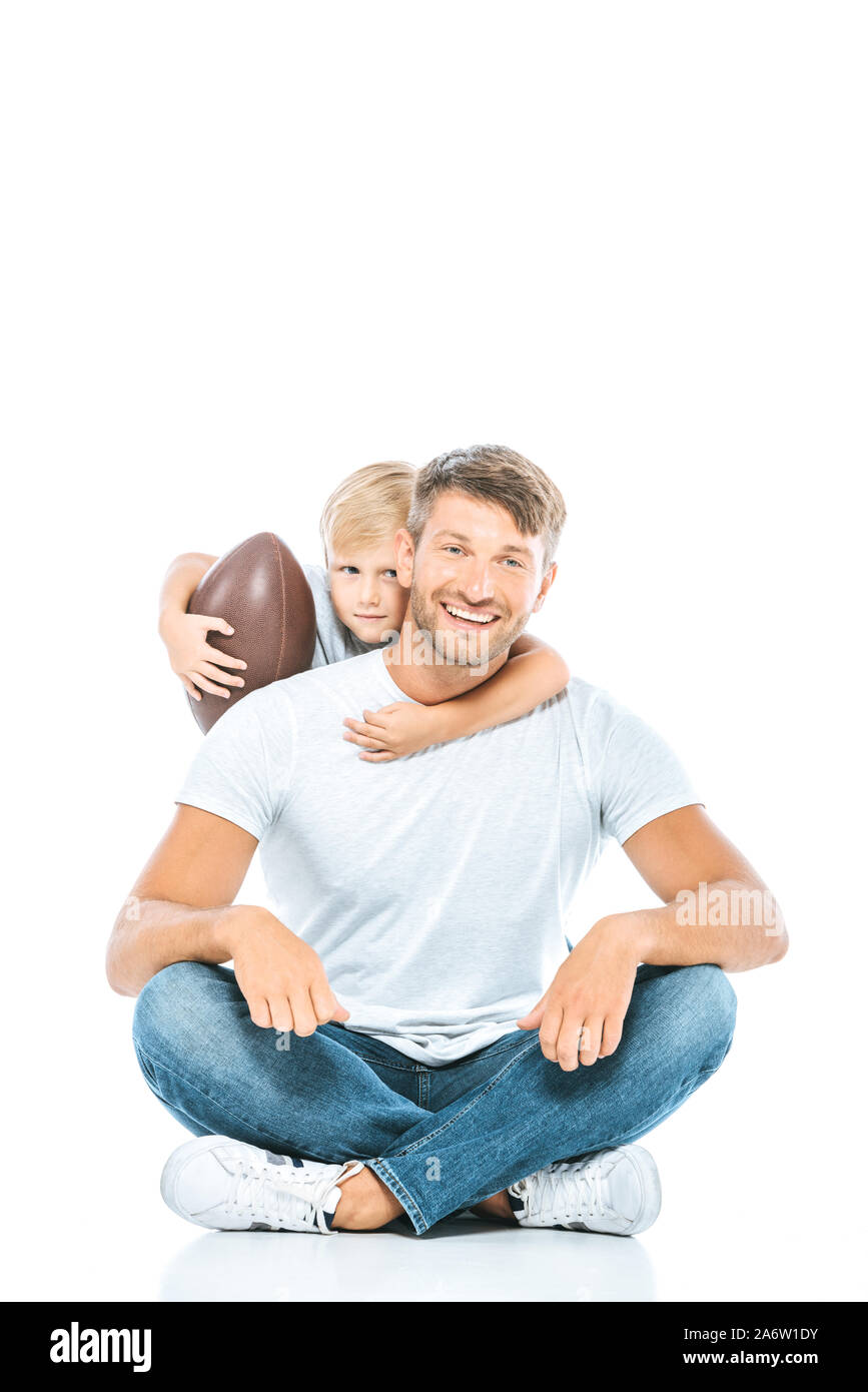 Hug football Cut Out Stock Images & Pictures - Alamy