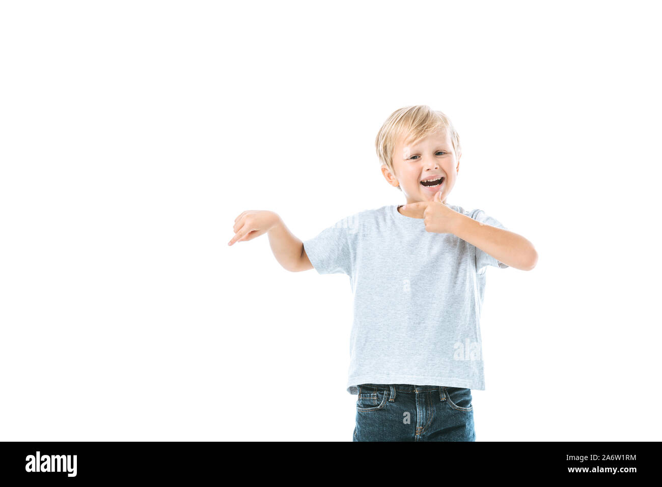 Excited look Cut Out Stock Images & Pictures - Alamy