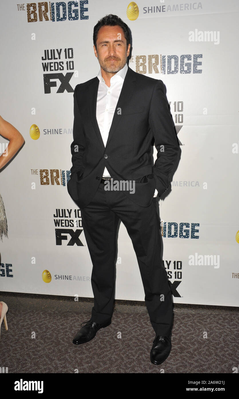LOS ANGELES, CA. July 08, 2013: Demian Bichir at the premiere for his ...