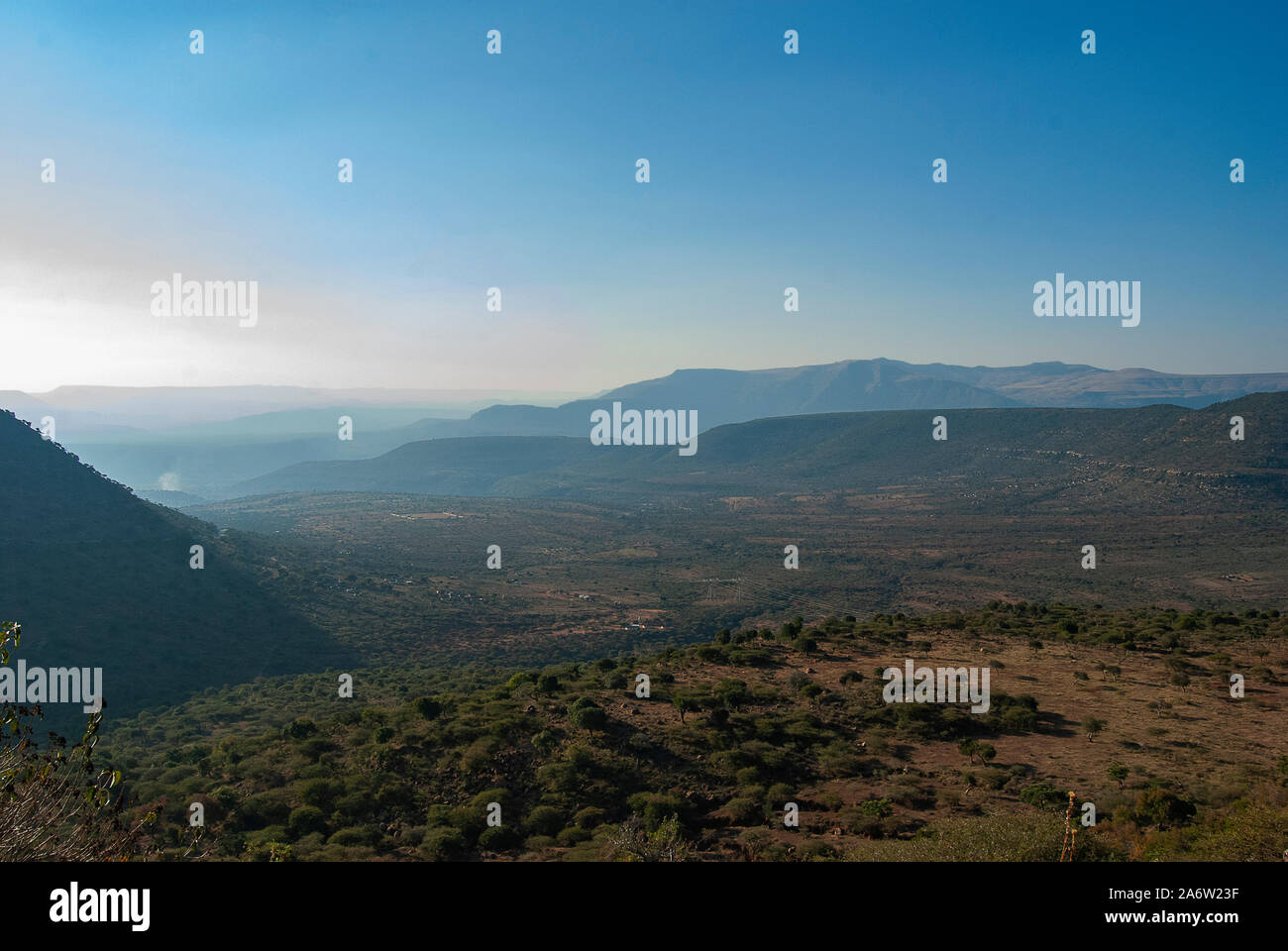The rural landscape of KwaZulu Natal in South Africa Stock Photo - Alamy
