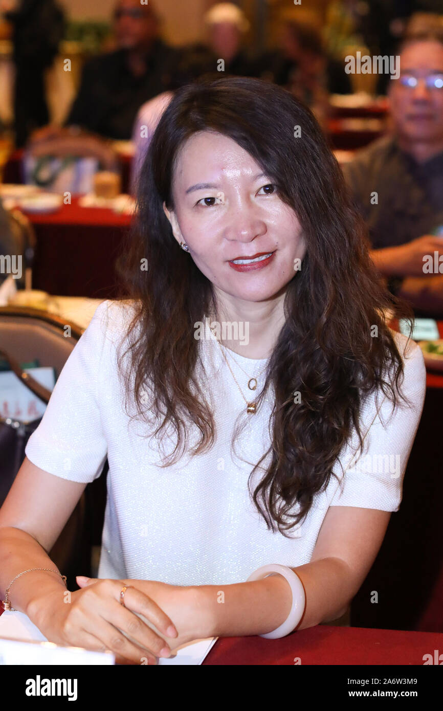 Los Angeles, California, USA. 25th October, 2019. Ning Wu, Director ...