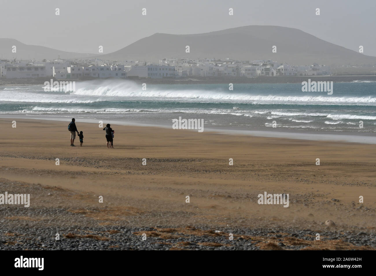 Family beach canary islands hi-res stock photography and images - Alamy