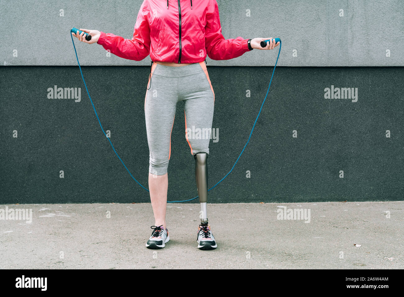 Athlete disabled jump hi-res stock photography and images - Alamy