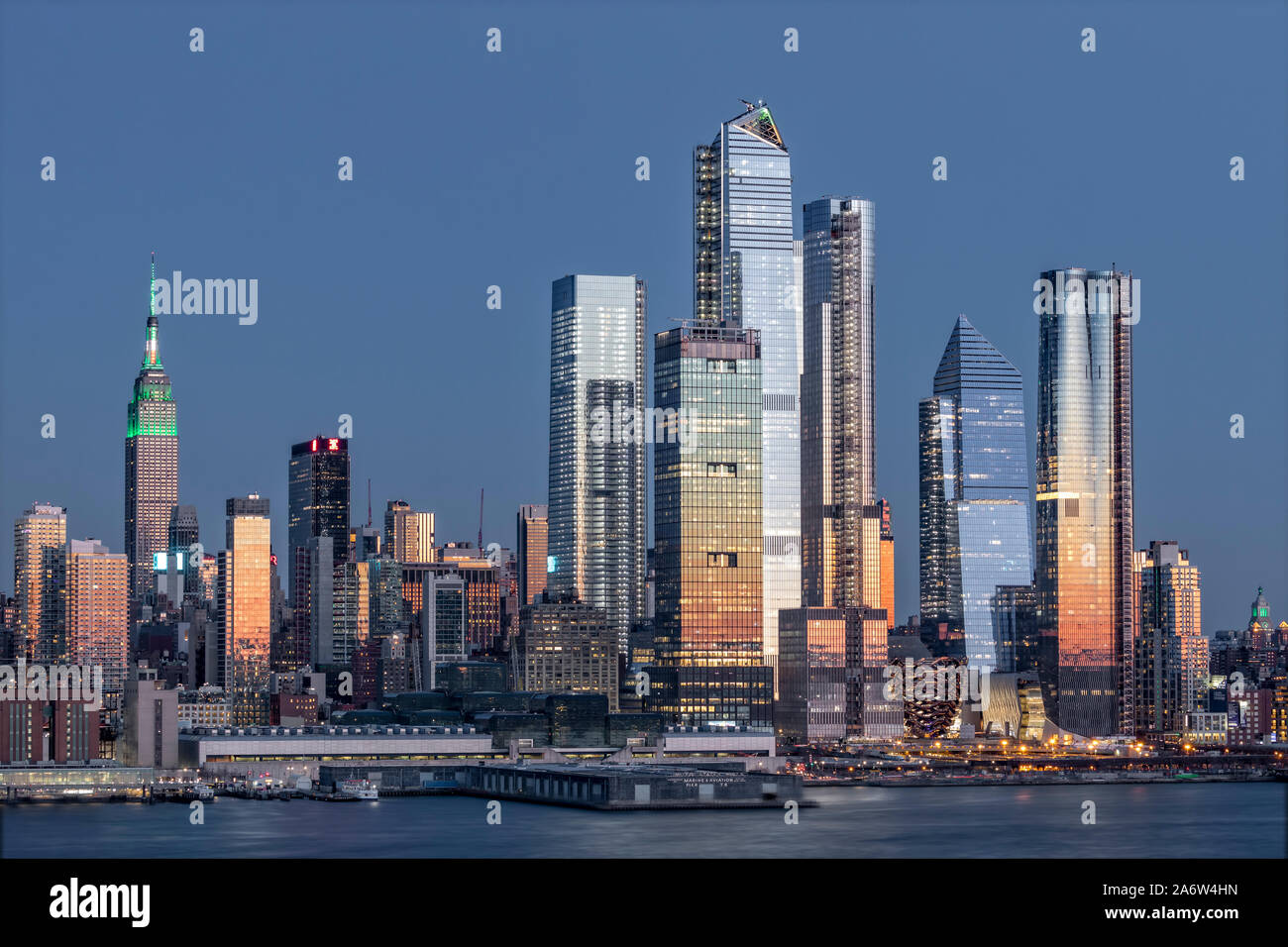 Hudson Yards New York City Skyline Stock Photo - Alamy