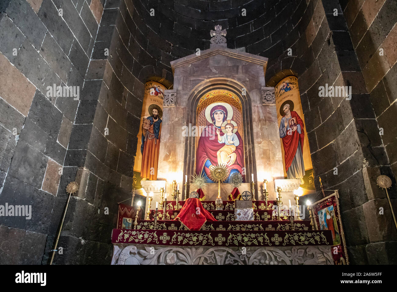Armenian apostolic church the church of saint hripsime hi-res stock ...