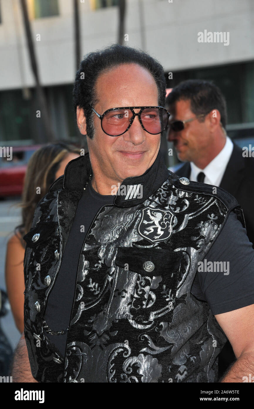 LOS ANGELES, CA. July 24, 2013: Andrew Dice Clay at the Los Angeles ...