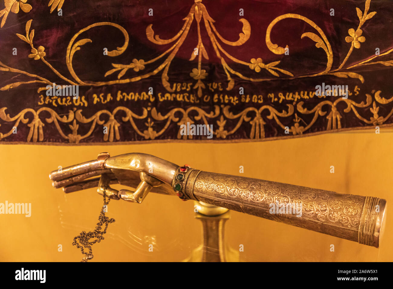 Reliquary of holy right hi-res stock photography and images - Alamy