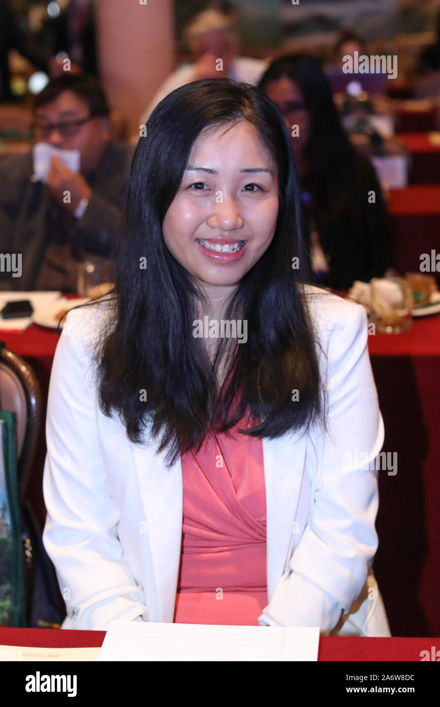 Los Angeles, California, USA. 25th October, 2019. Fan Wang Senior ...