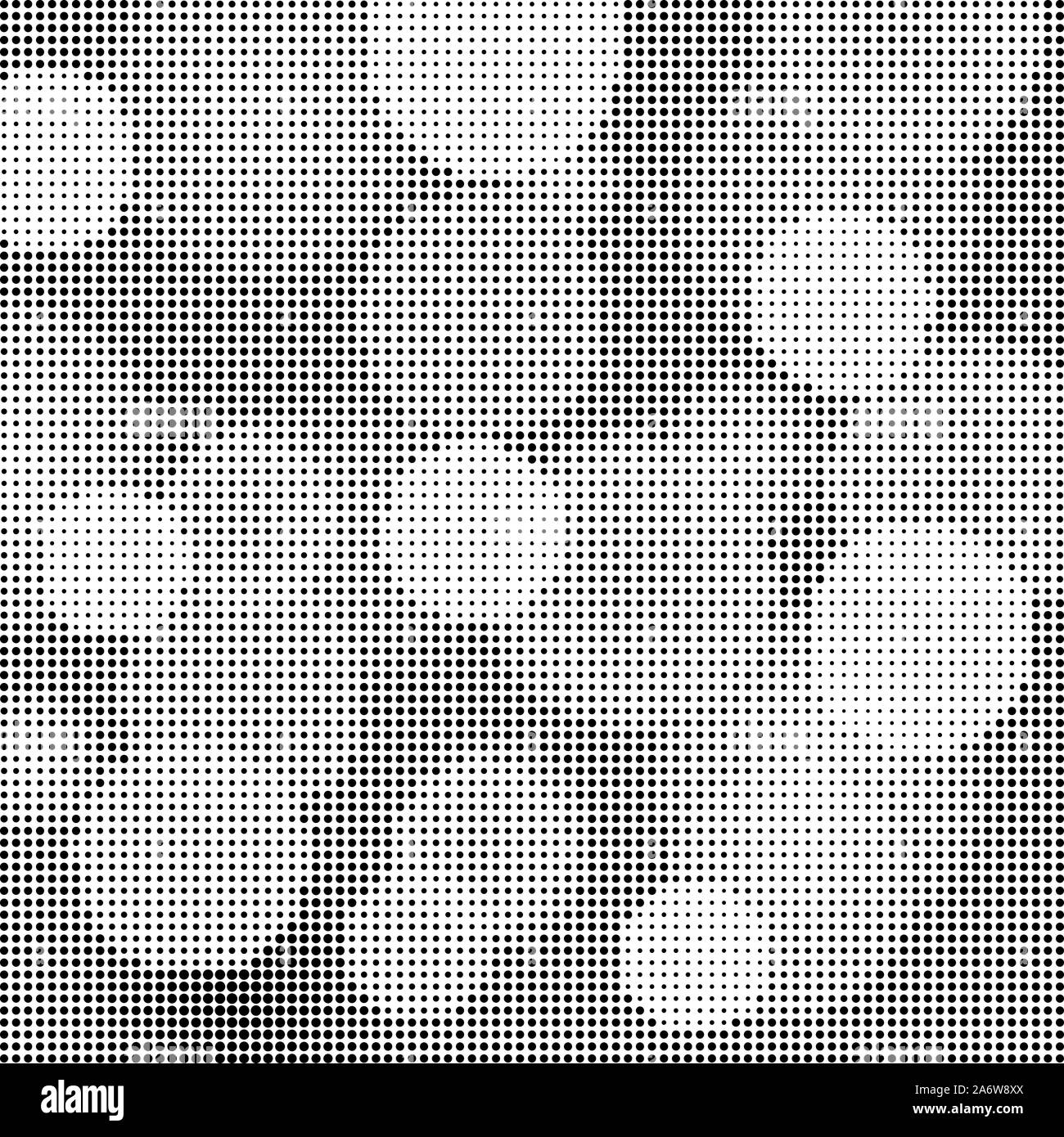 Halftone Pattern. Set of Dots. Dotted Texture. Overlay Grunge Template ...