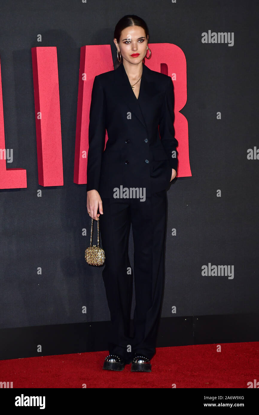 London, UK. 28th Oct, 2019. Stella Stocker Arrivers at World Premiere ...