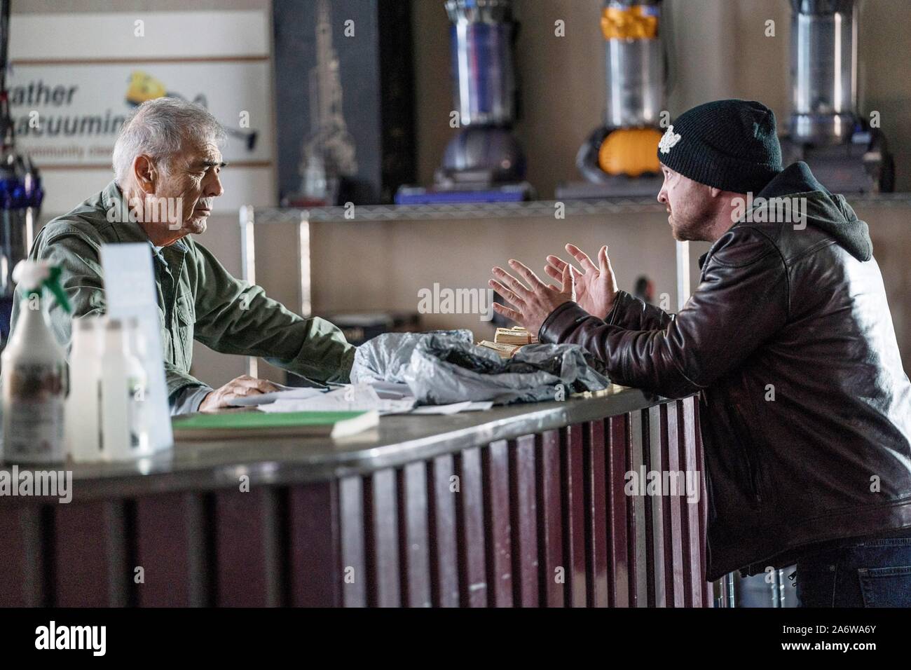 EL CAMINO: A BREAKING BAD MOVIE, from left: Robert Forster, Aaron Paul ...
