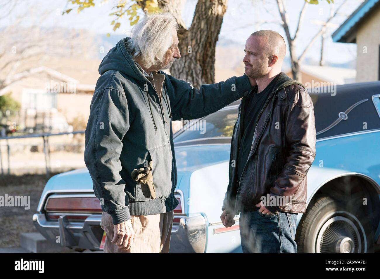 EL CAMINO: A BREAKING BAD MOVIE, from left: Larry Hankin, Aaron Paul ...