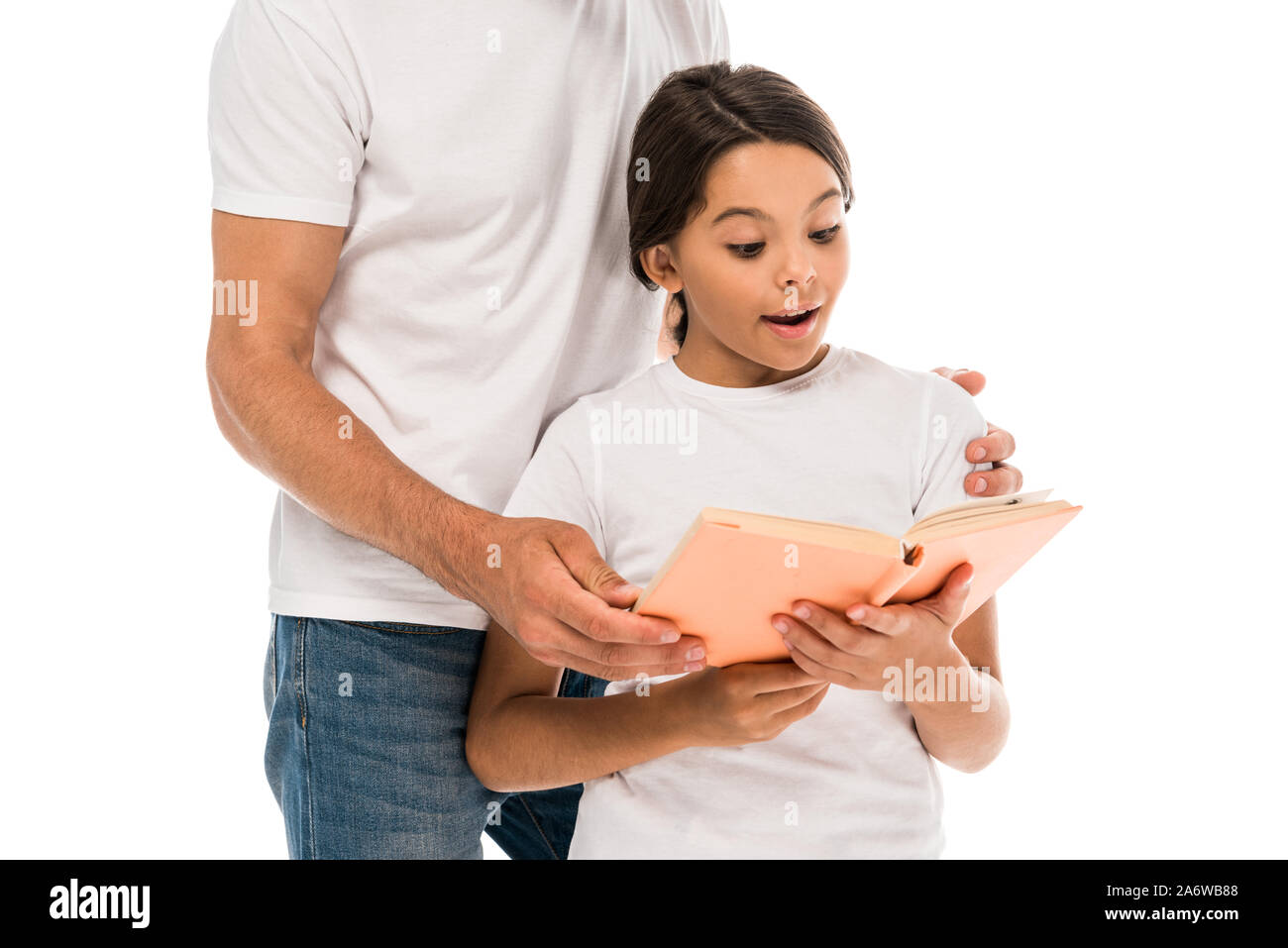 Two people shocked reading book hi-res stock photography and images - Alamy