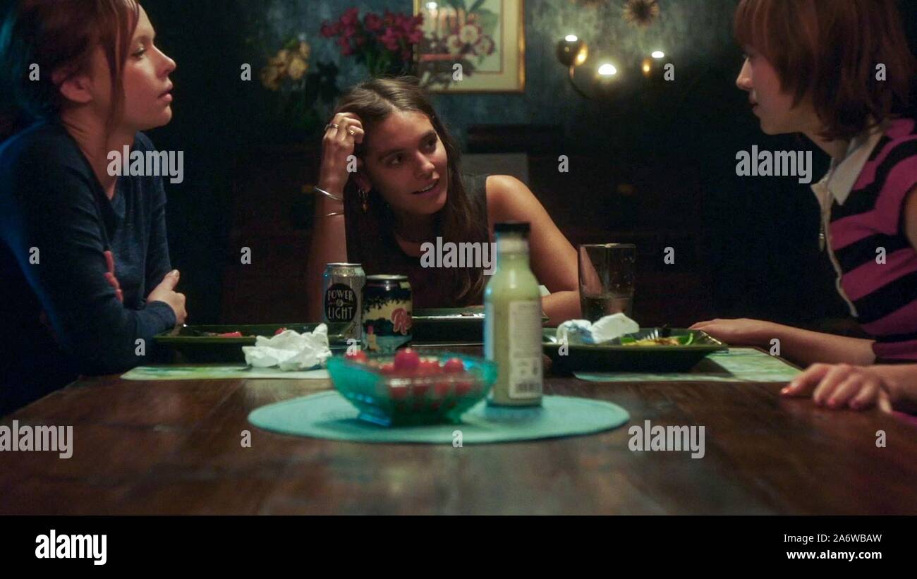 KINDRED SPIRITS, from left: Thora Birch, Caitlin Stasey, Sasha Frolova, 2019. © Lifetime ...