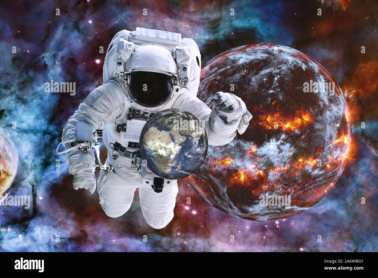 Outer Space Nasa Hand