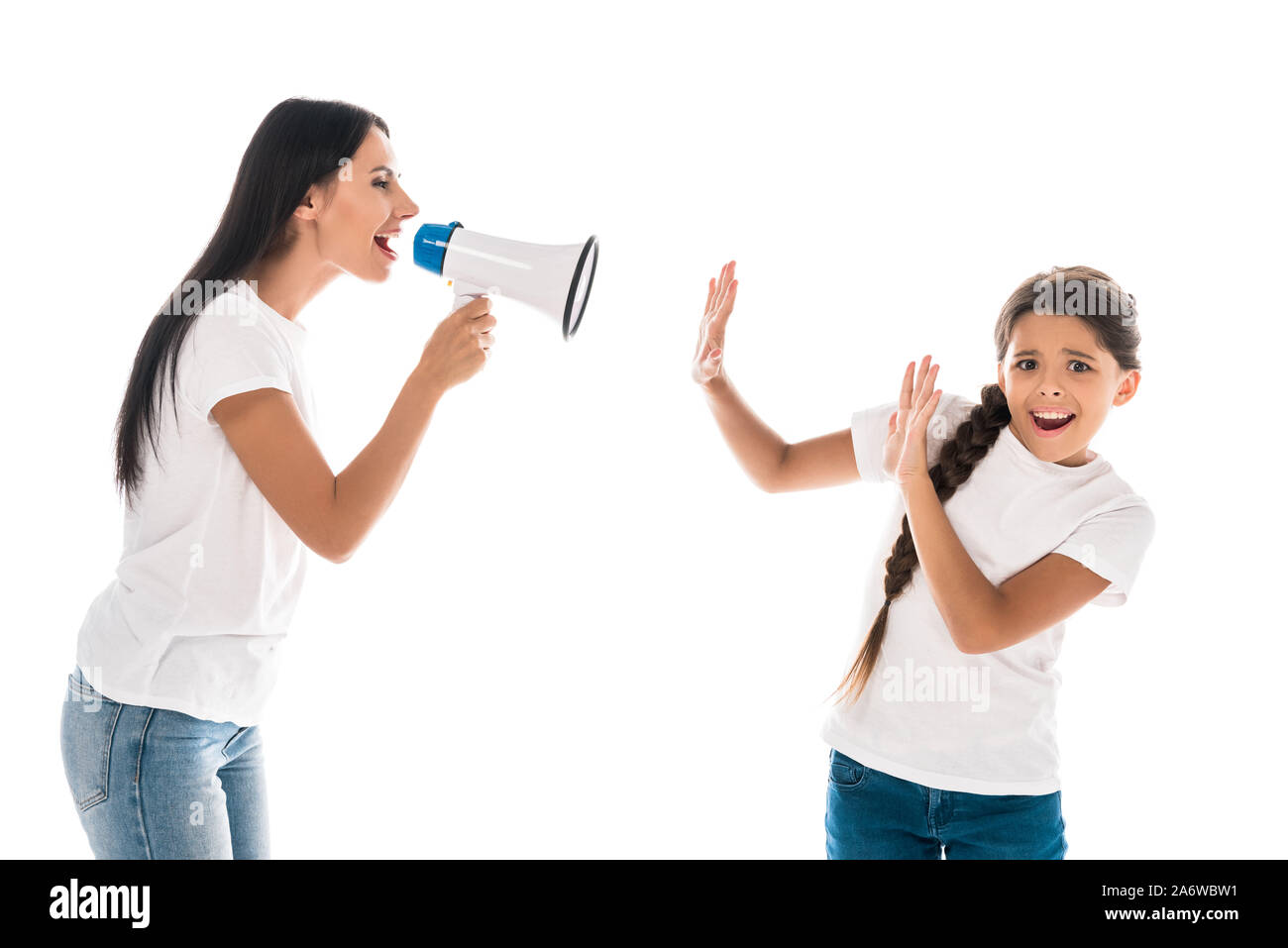 Woman Yelling At Child