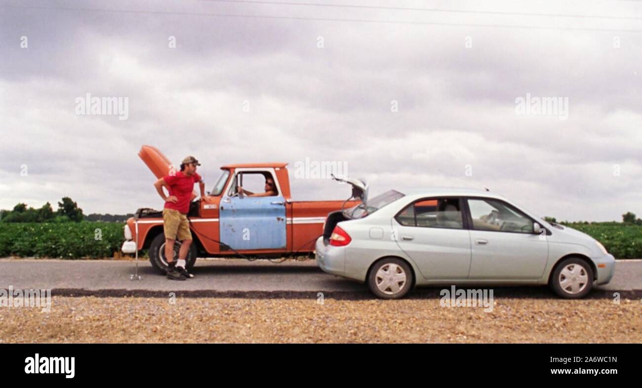 THRASHER ROAD, from left: Christian Kohn, Michelle Maynard Carlson ...