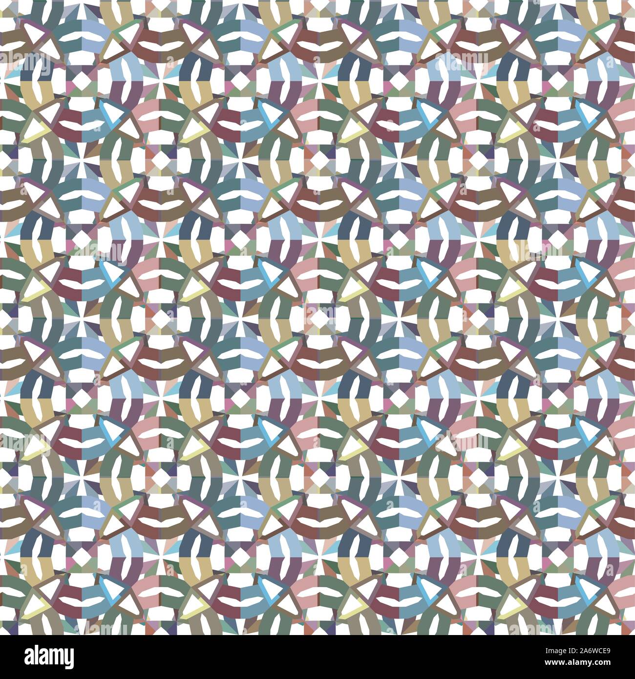 Seamless geometric ornamental vector pattern. Abstract background Stock ...