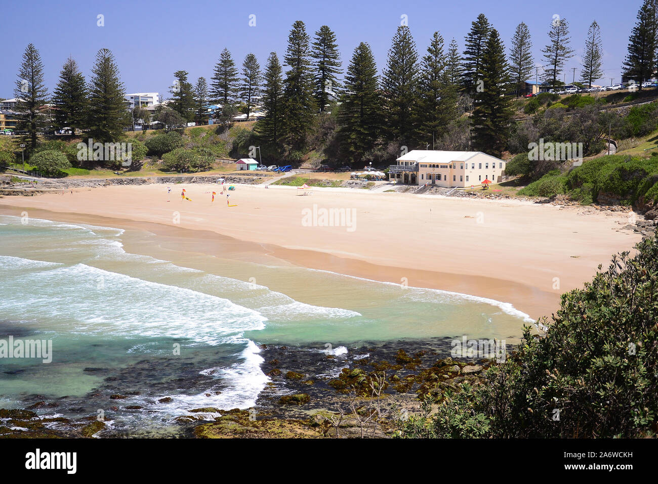 Yamba Main beach, New South Wales, Australia Stock Photo - Alamy