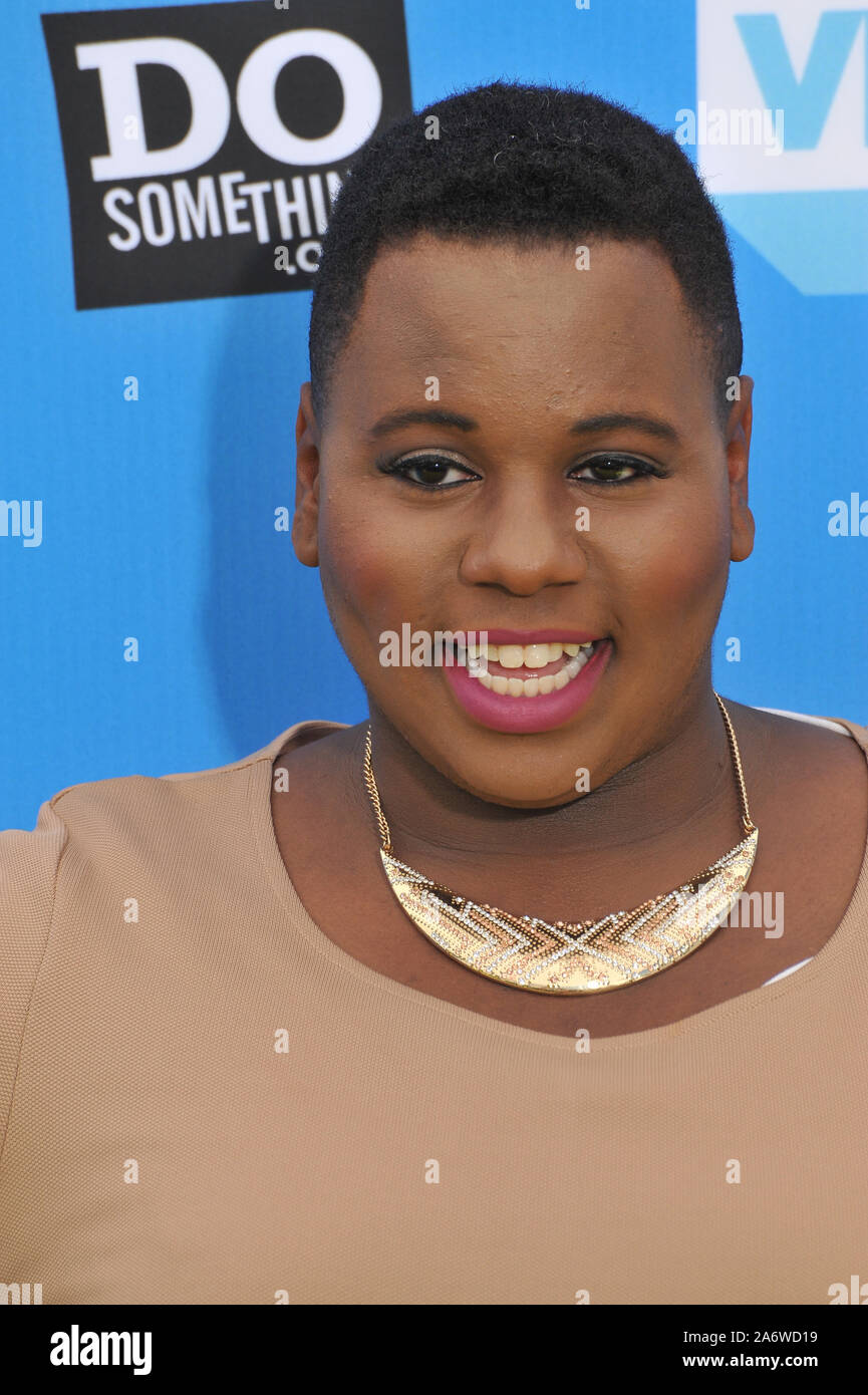 LOS ANGELES, CA. July 31, 2013: Alex Newell at the 2013 Do Something ...