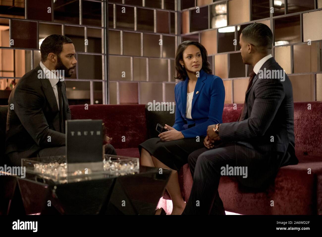 POWER, from left: Omari Hardwick, Cynthia Addai-Robinson, Larenz Tate ...